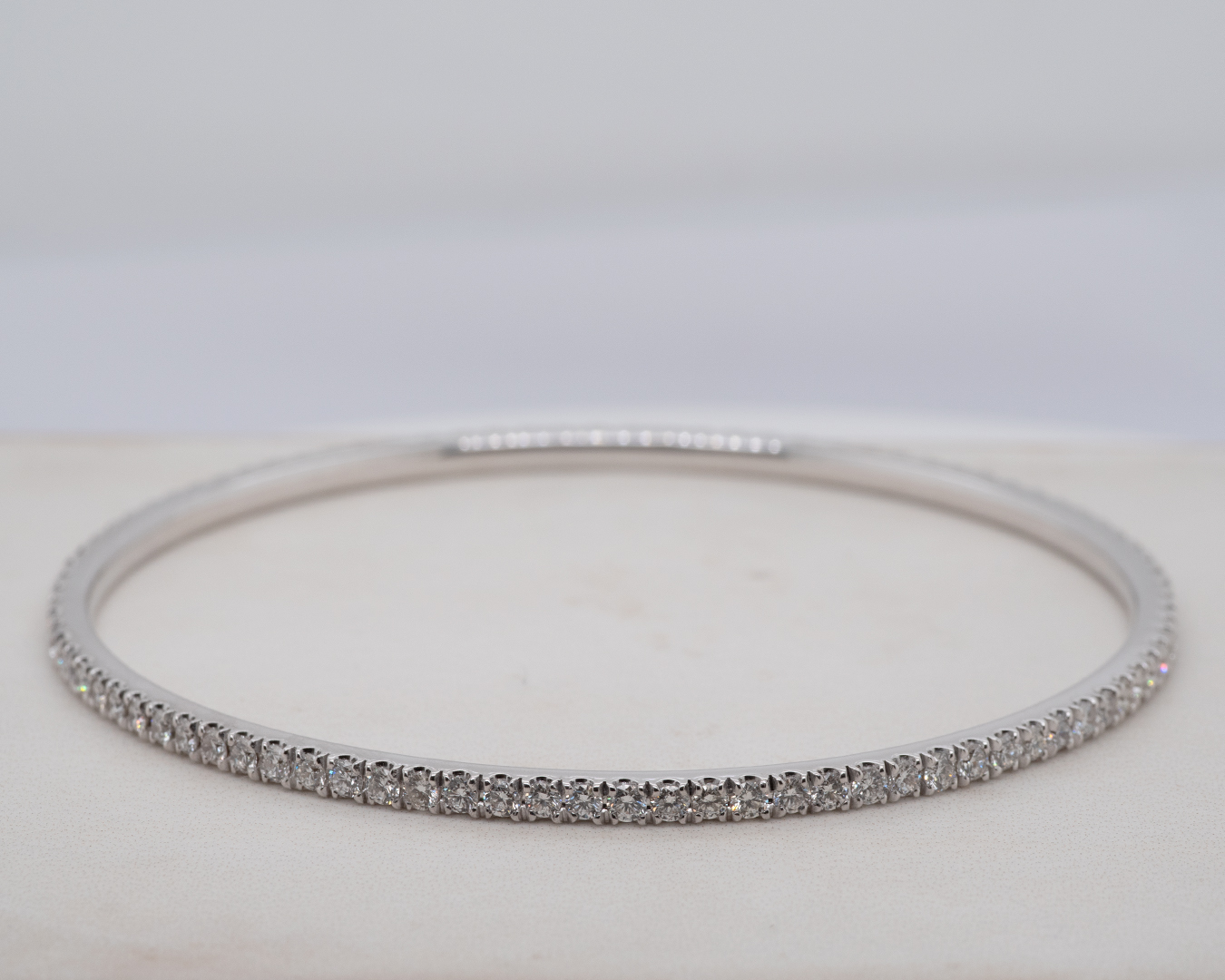 Eternity Diamond Bangle » Dalgleish Diamonds