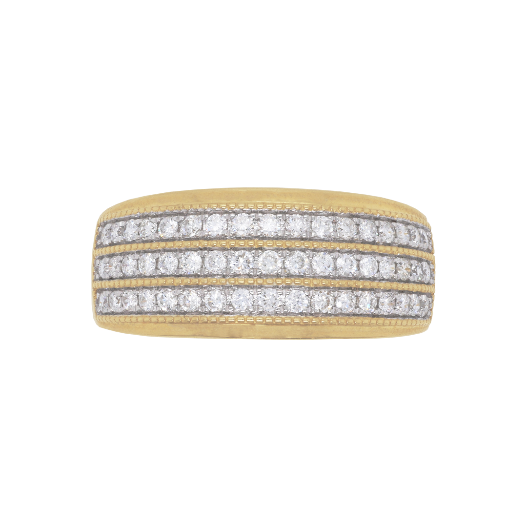Three Row Diamond Ring | Dalgleish Diamonds » Dalgleish Diamonds